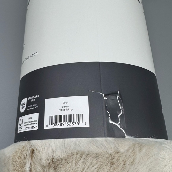 Koolaburra | Other | New Koolaburra By Ugg Faux Fur Birch Baxter Area ...